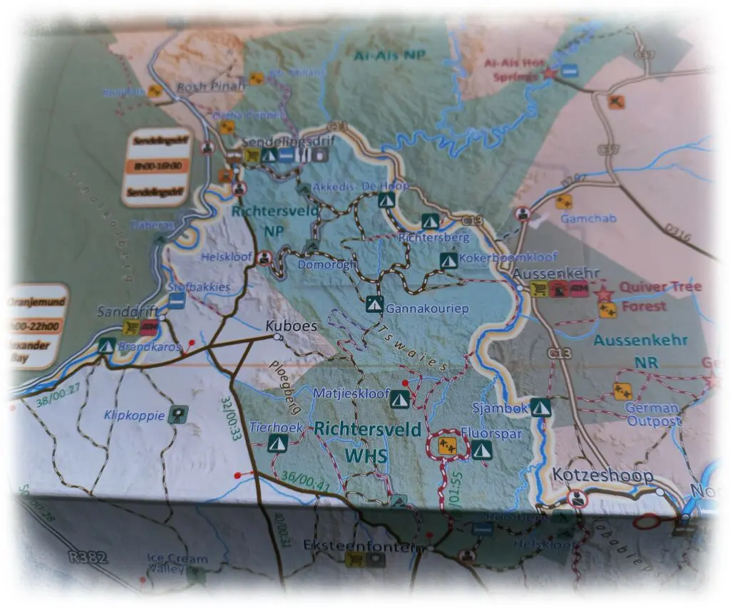 South Africa Paper Map 2nd Edition with Road Info | Tracks4Africa