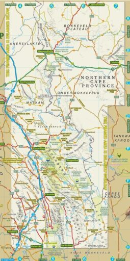 Cederberg Touring Digital Map: Discover Hidden Gems | Tracks4Africa