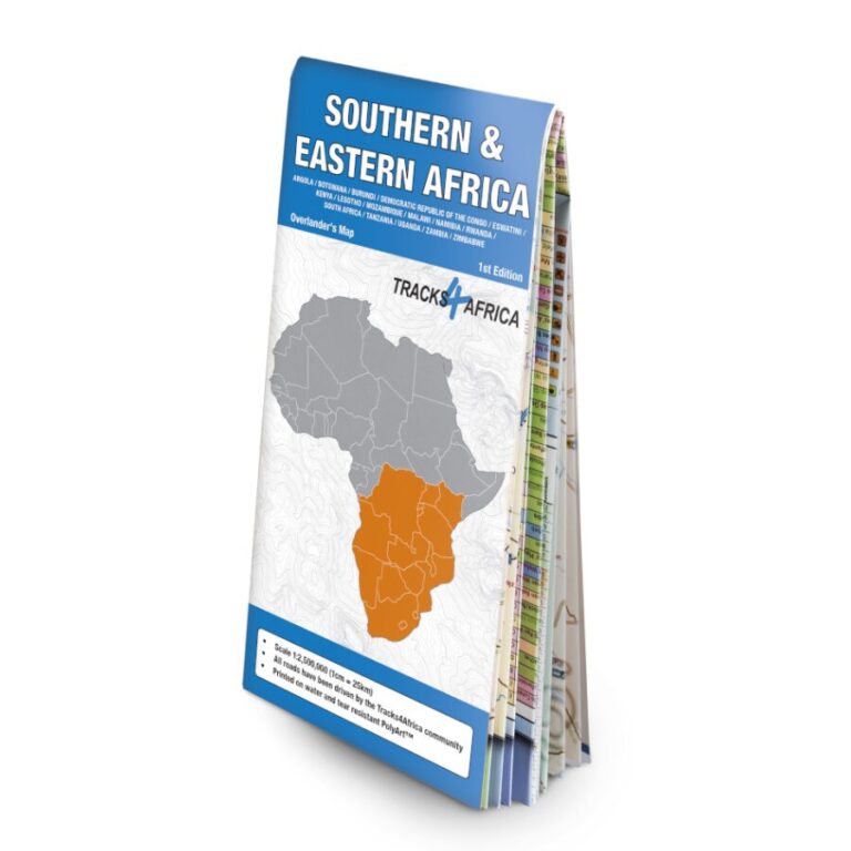 Tracks4Africa Guide Book & Paper Map Bundles for Travel