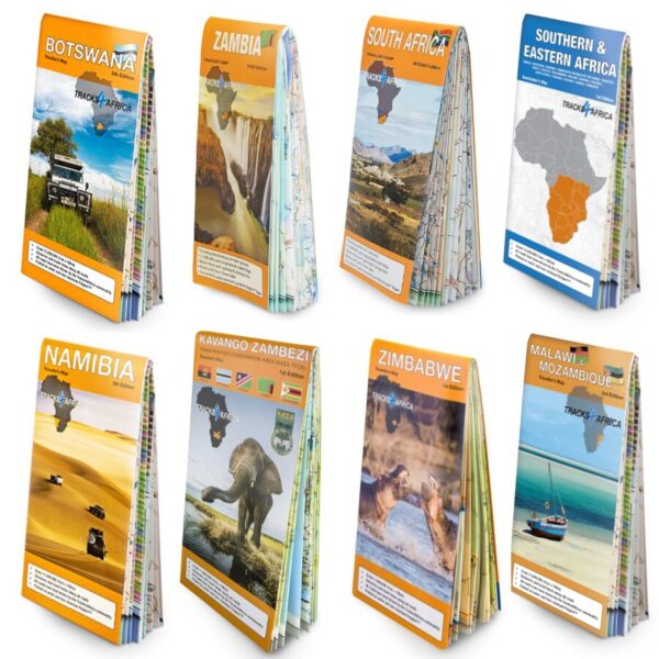 Tracks4Africa Paper Map Bundles – Up to 8 Maps Available | Products